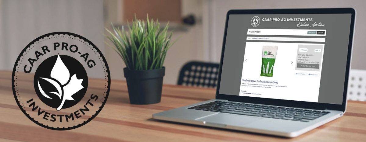 Get in on the Action: Pro-Ag Investments Online Auction - CAAR