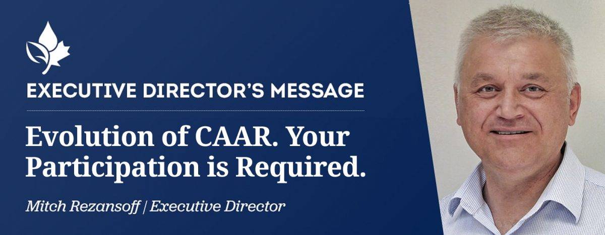 Evolution of CAAR. Your Participation is Required. - CAAR