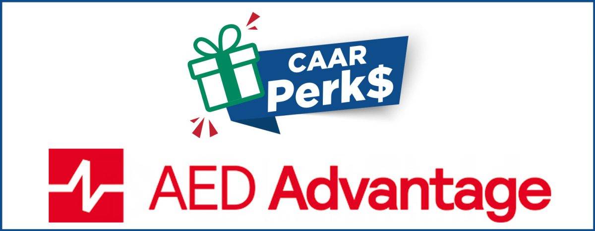 CAAR Celebrates Perk$ Partner AED Advantage - CAAR