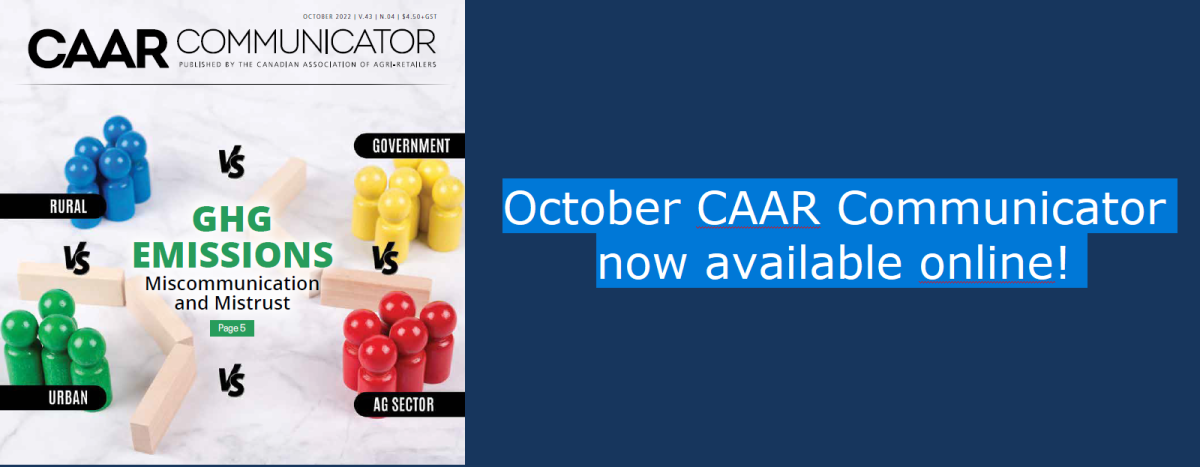 October 2022 Issue of CAAR Communicator Now Available Online - CAAR