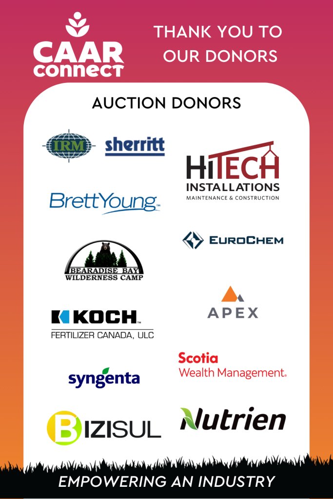 Thank you to the 2024 CAAR Convention Sponsors and Donors - CAAR
