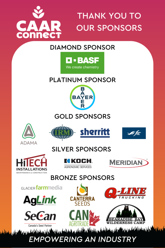 Thank you to the 2024 CAAR Convention Sponsors and Donors - CAAR
